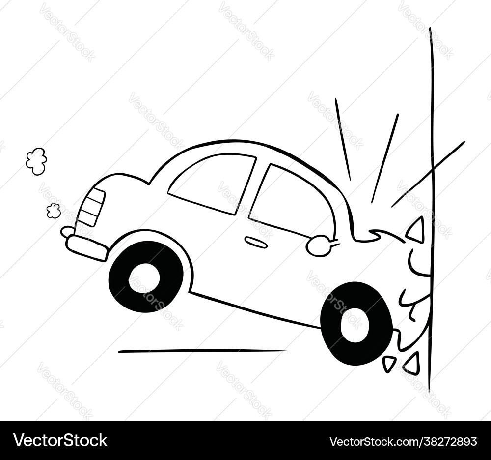 Animated Car Crash Clip Art