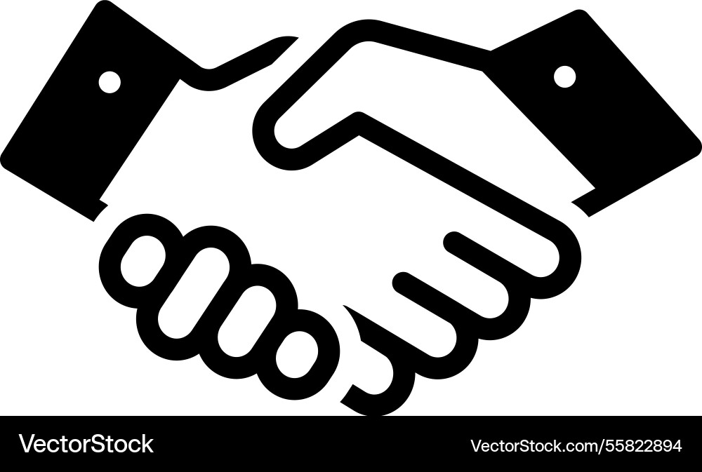 Handshake Royalty Free Vector Image - VectorStock