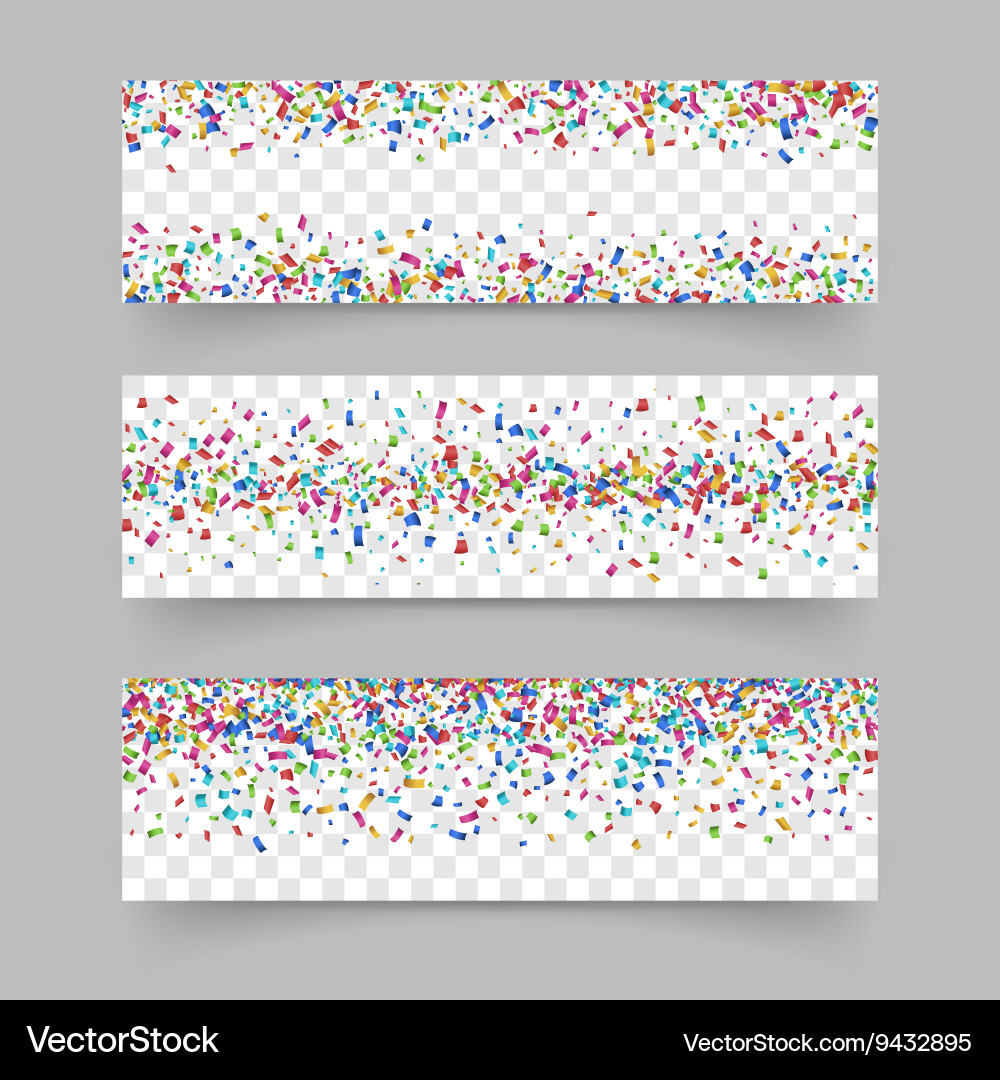 Rectangle Confetti Vector Images (over 3,700)