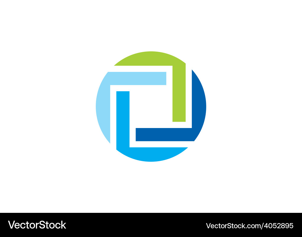 Modern Circle Logo - Business Icon – Royalty-Free Vector | VectorStock
