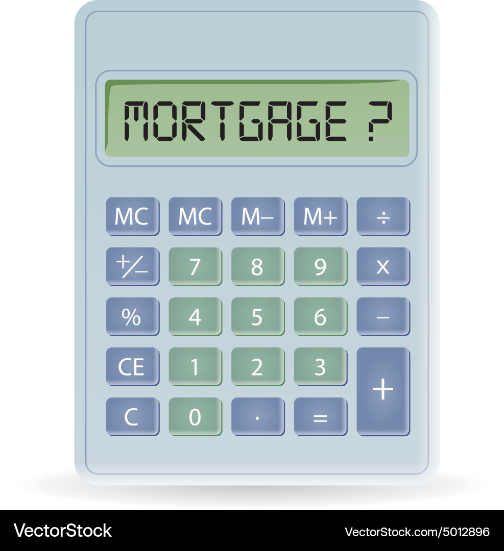 Calculator Royalty Free Vector Image - VectorStock