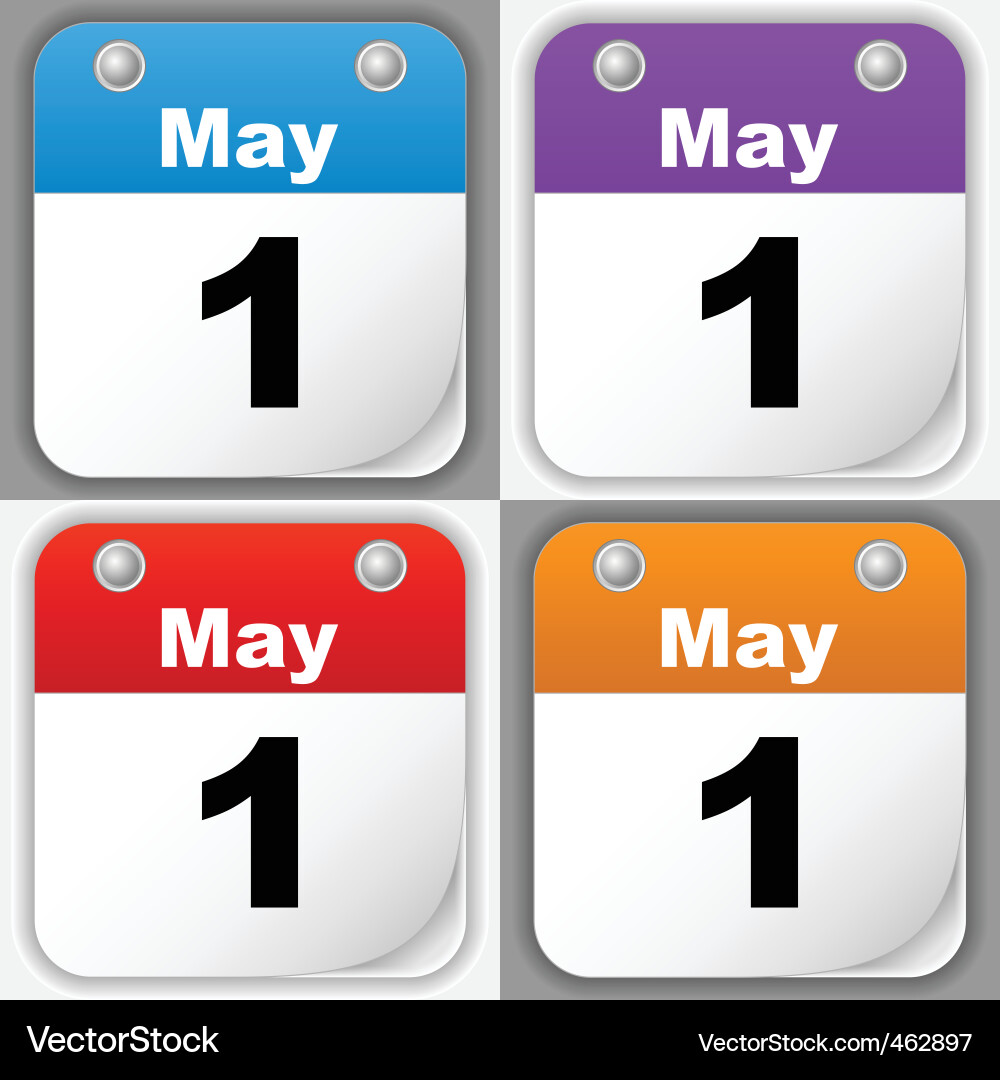 Calendar Royalty Free Vector Image - VectorStock