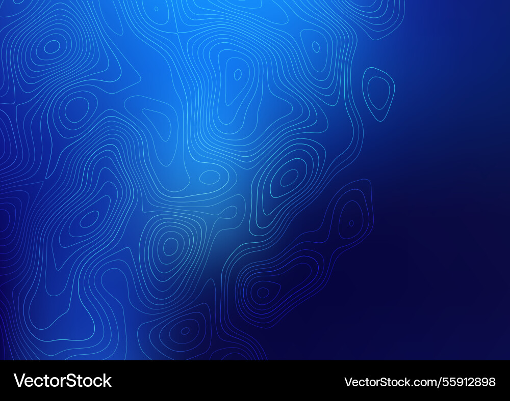 Abstract background with a gradient blue Vector Image
