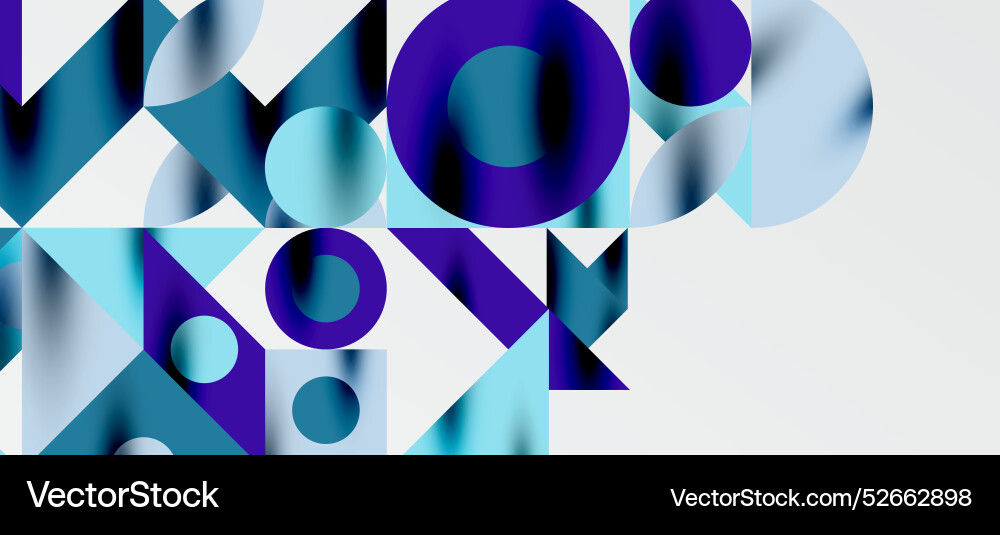 Geometric neo patterns abstract background Vector Image