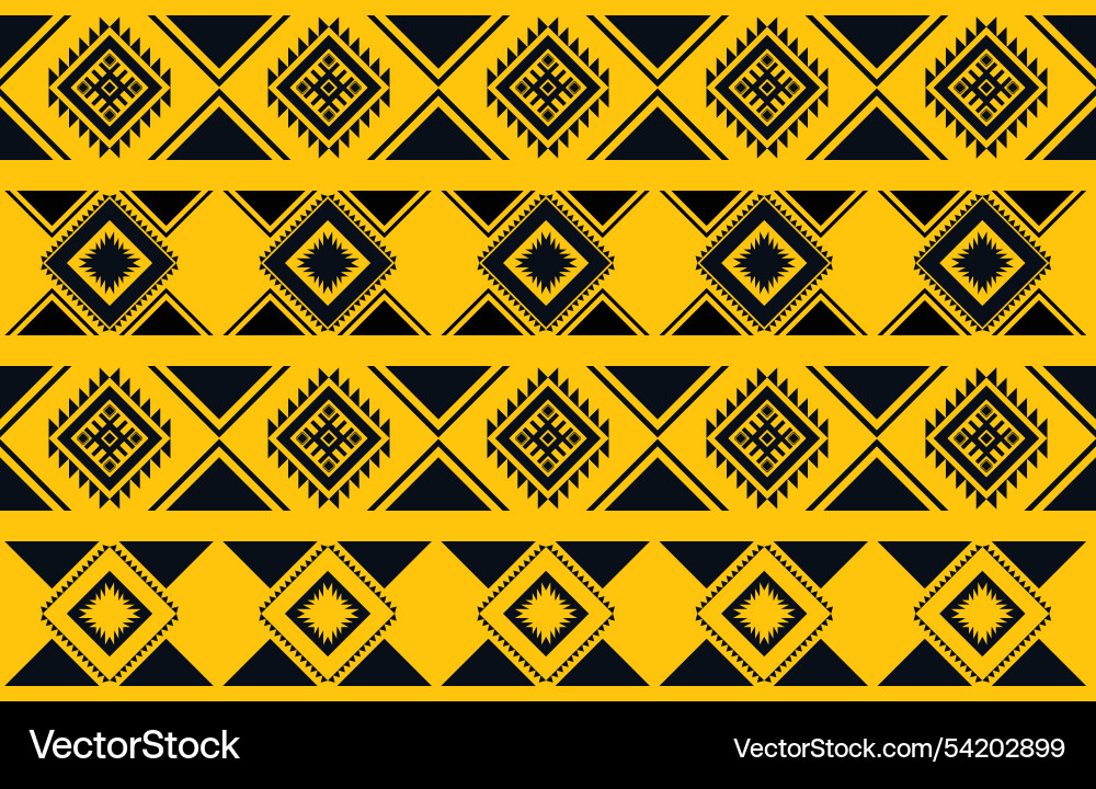 Ethnic geometric american pattern graphics Vector Image