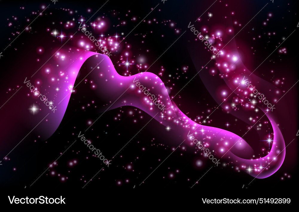 Magic light background Royalty Free Vector Image