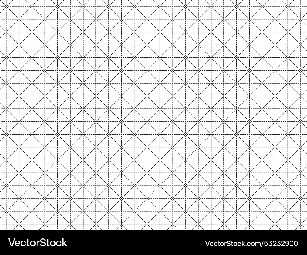 Grid pattern with square and diagonal lines Vector Image