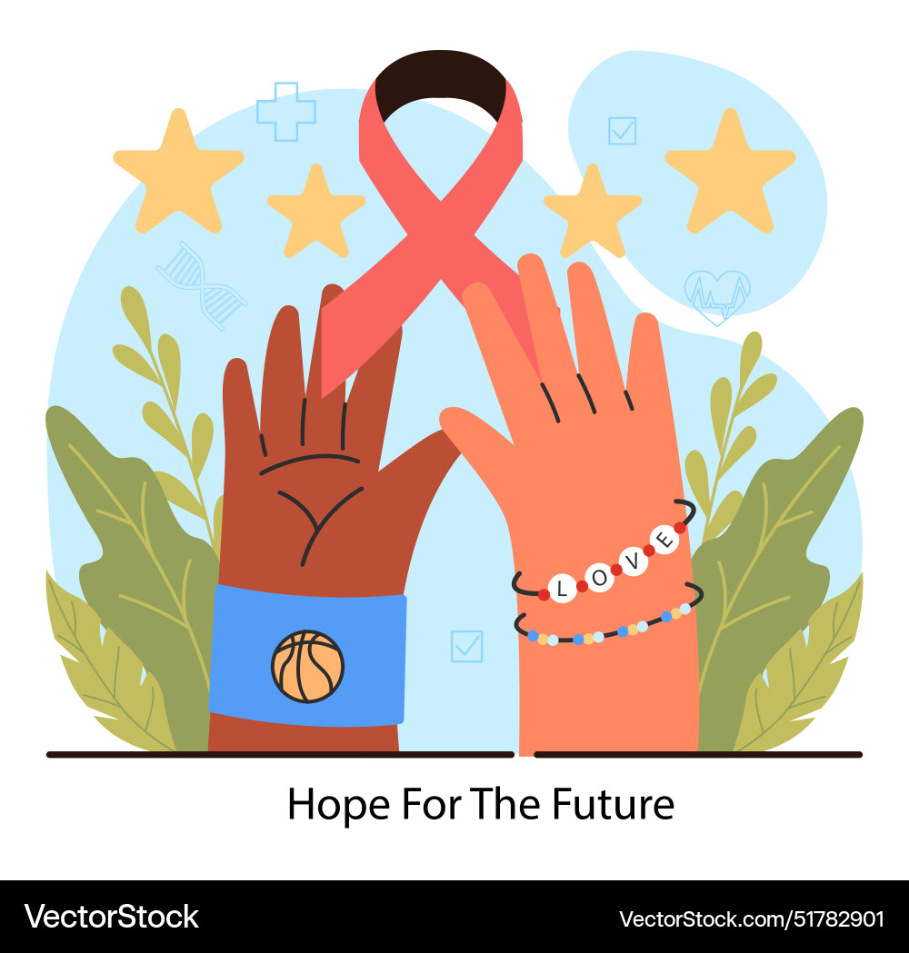 Child cancer little kid getting oncological Vector Image