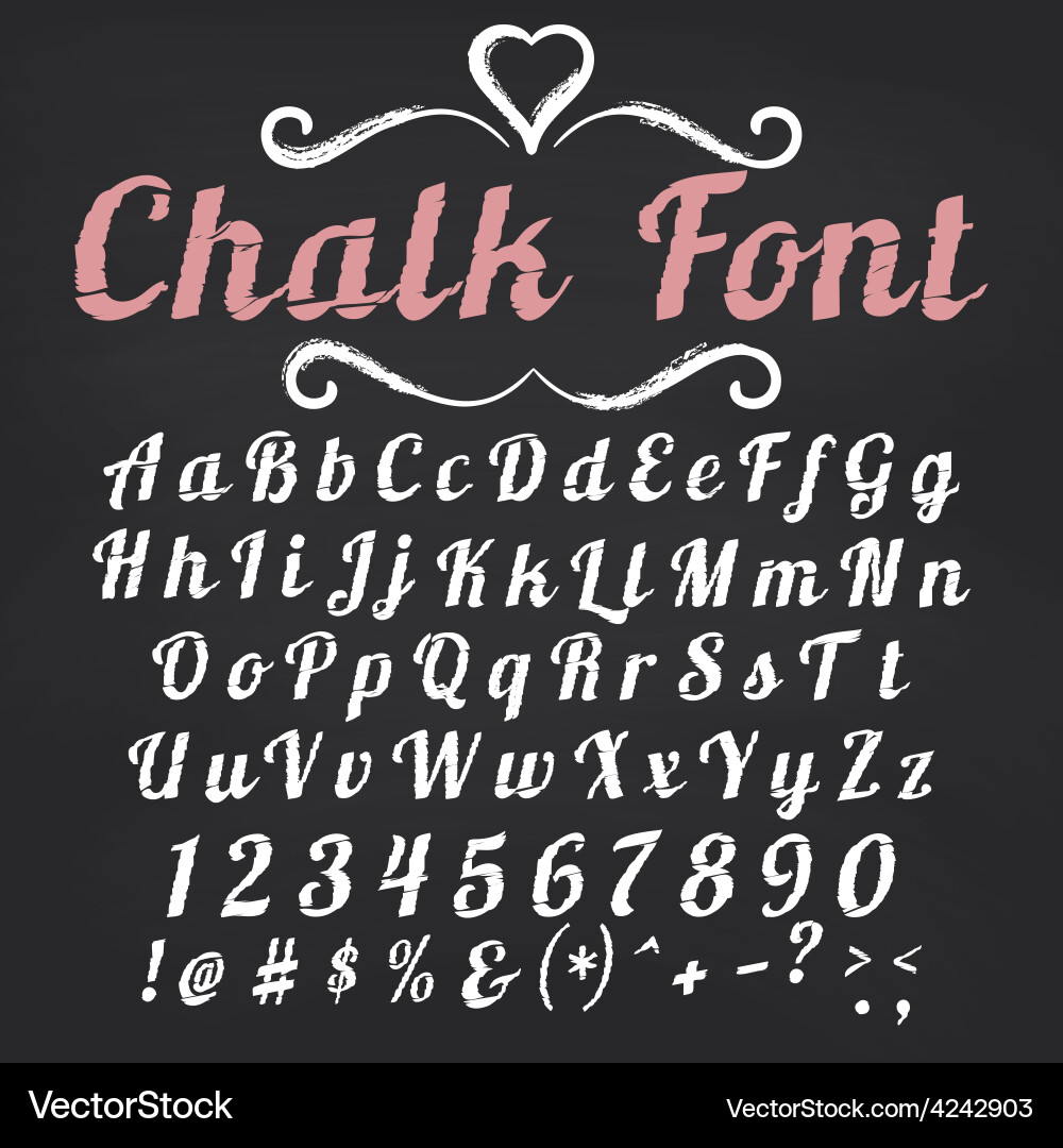 Chalkboard Font Bigredclifford.com