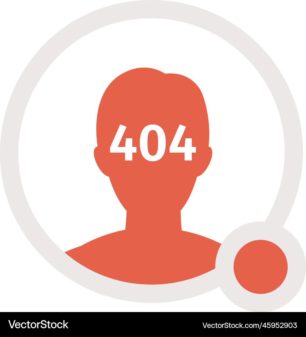 Faceless männliche Silhouette leeren Zustand Avatar-Symbol