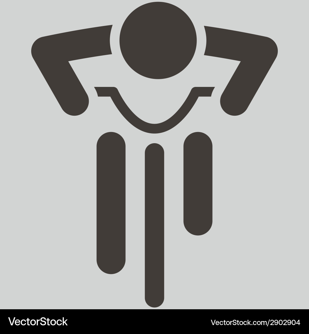 Cycling Icon - Bicycle Illustration Royalty Free Vector