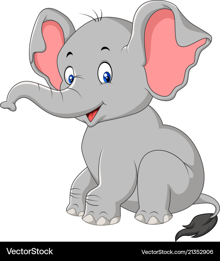Cartoon Elephants Cute