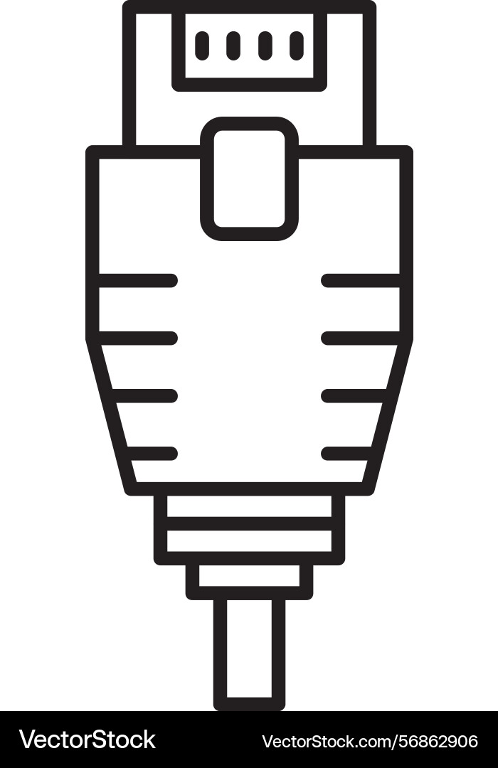 Ethernet icon Royalty Free Vector Image - VectorStock