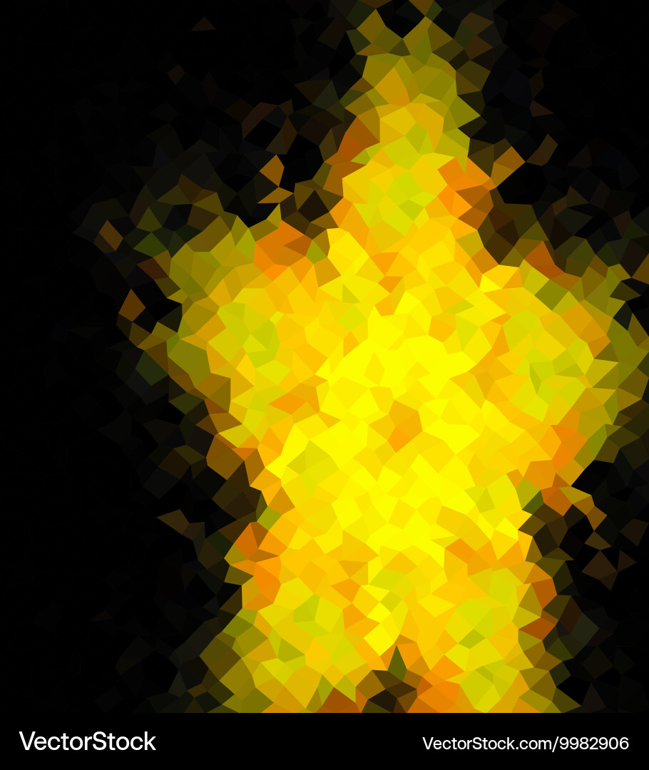 Polygonal template Royalty Free Vector Image - VectorStock