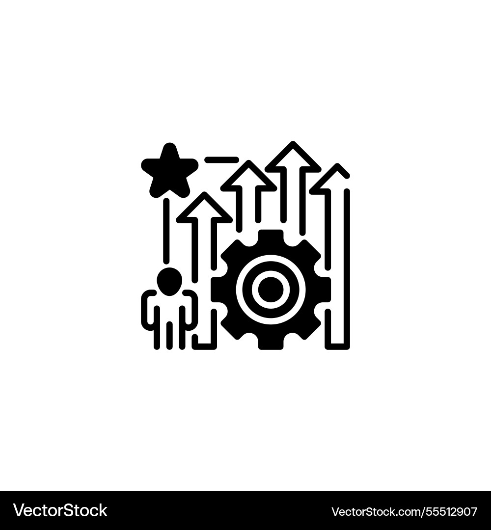 Personal development line icon universal creative Vector Image