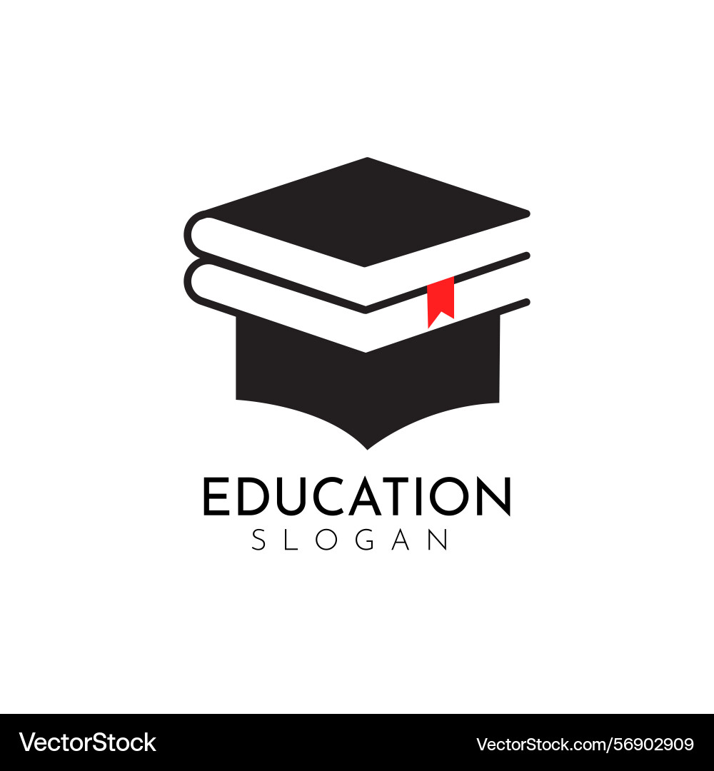 Education logo Royalty Free Vector Image - VectorStock