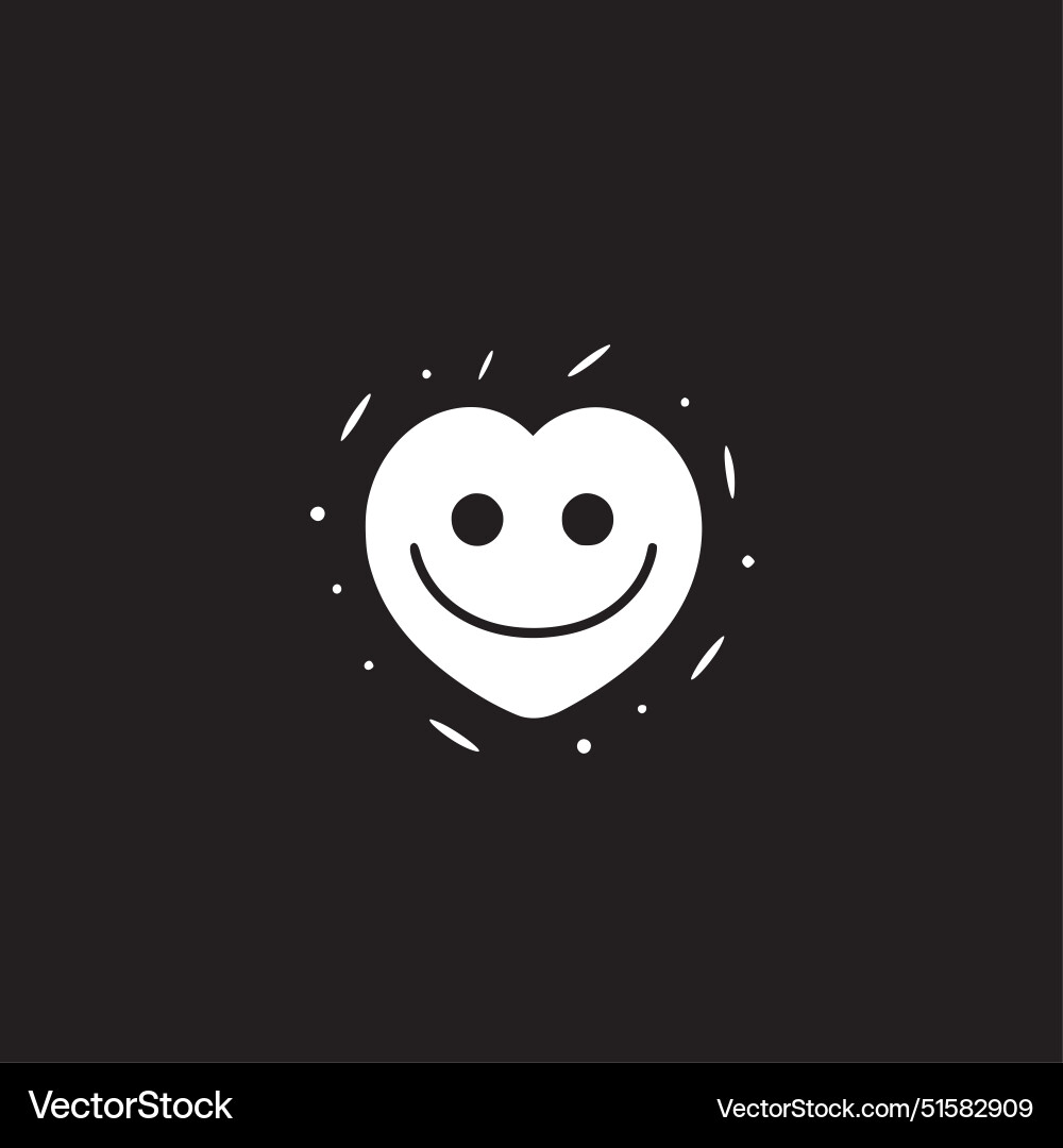 Love - minimalist and simple silhouette Royalty Free Vector