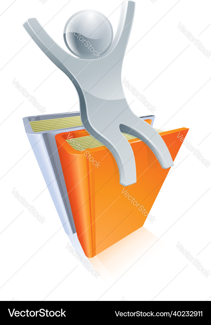 Happy study education concept Royalty Free Vector Image