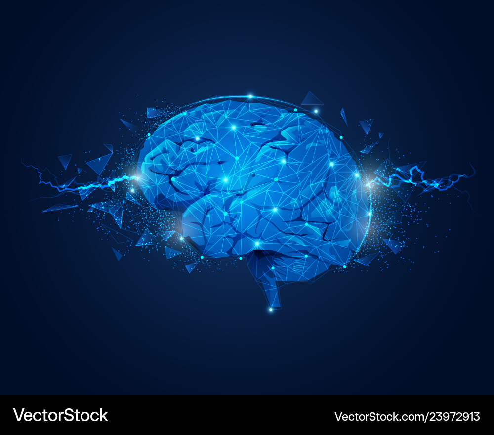 Brain power Royalty Free Vector Image - VectorStock
