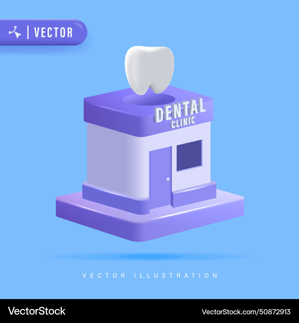 Dental clinic Royalty Free Vector Image - VectorStock