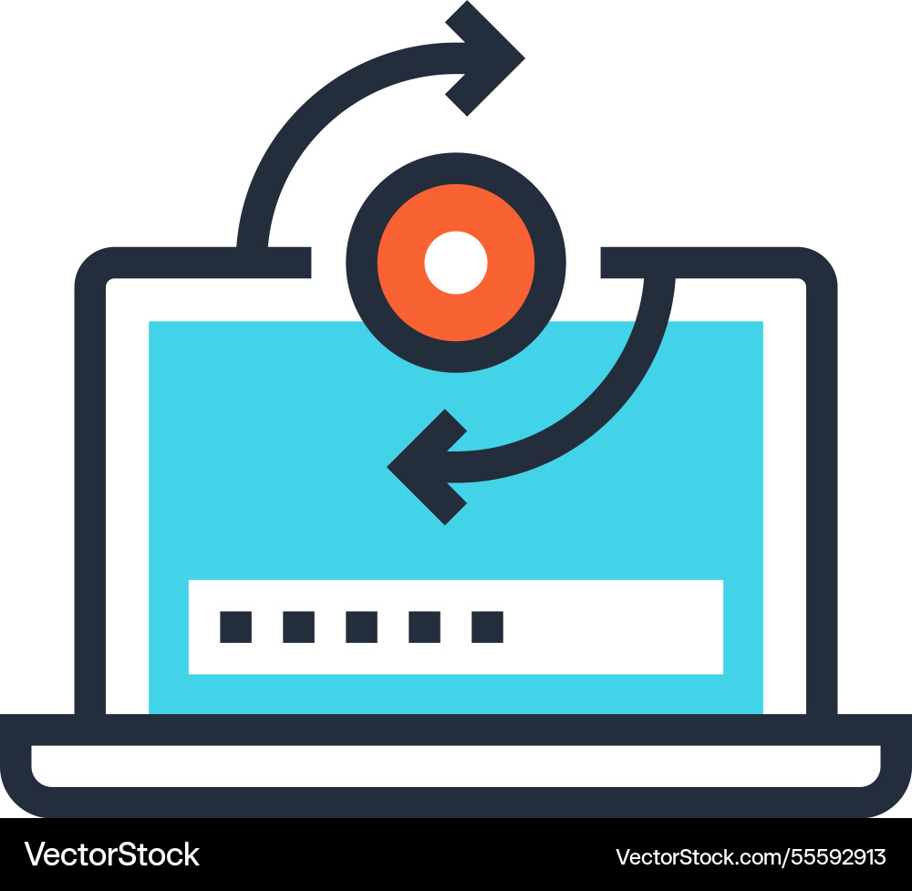 System update Royalty Free Vector Image - VectorStock