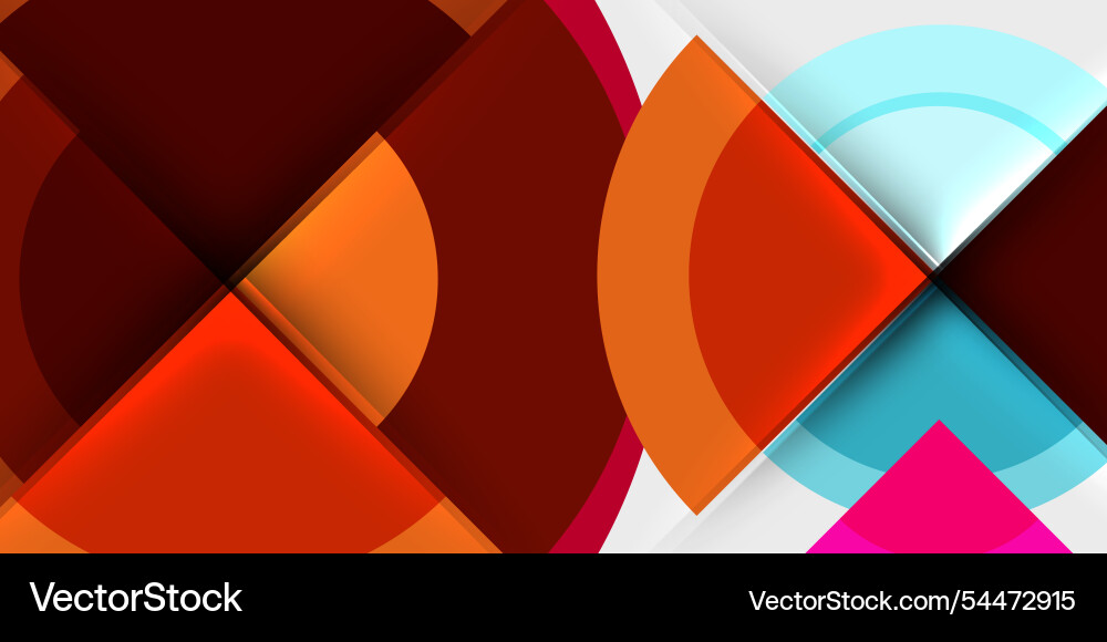 Target circle geometric abstract shapes Royalty Free Vector