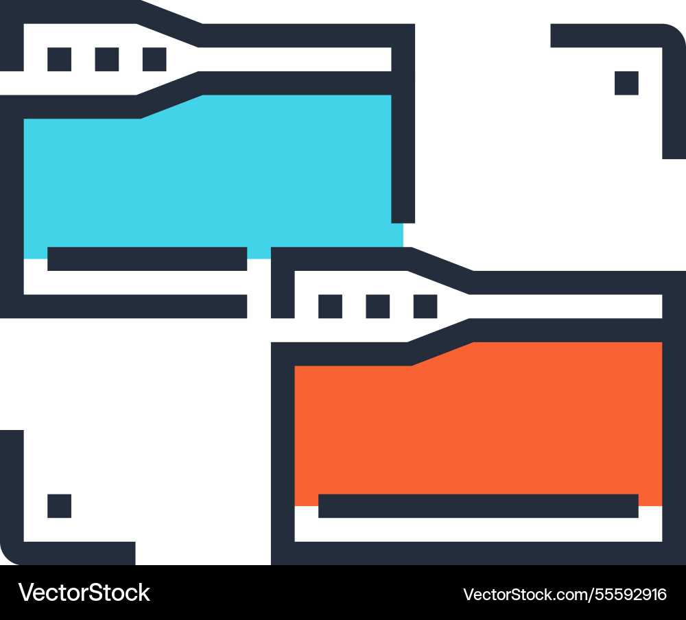 File management Royalty Free Vector Image - VectorStock