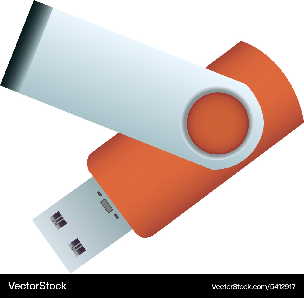 Flash disc Royalty Free Vector Image - VectorStock