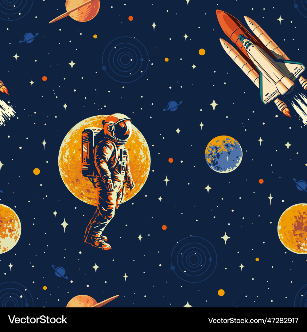 Astronaut Pattern Vector Images (over 4,700)