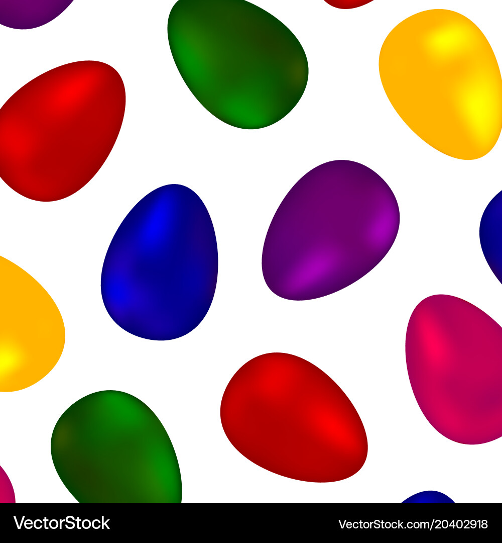 Background of colorful colored eggs Royalty Free Vector