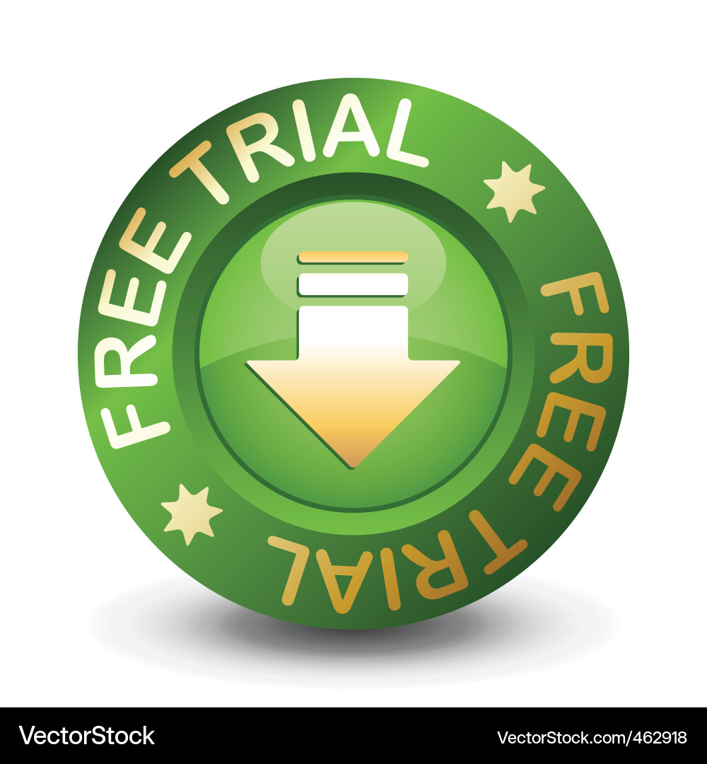 Free trial download Royalty Free Vector Image - VectorStock