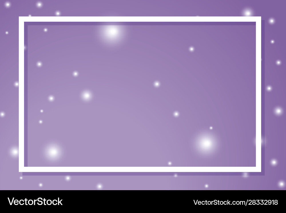 Purple background template with frame Royalty Free Vector