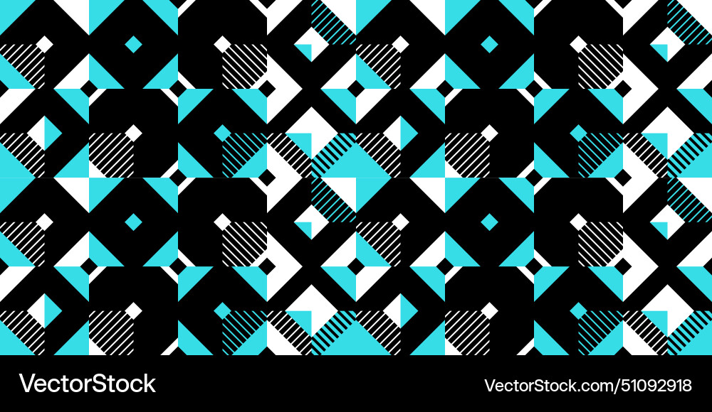 Seamless abstract background in blue color Vector Image