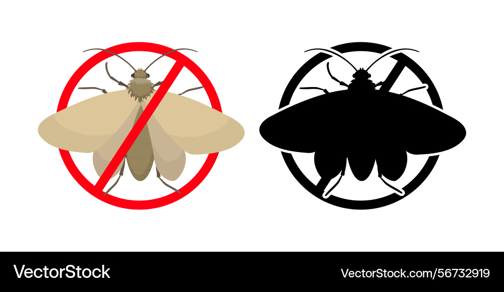 Depicting prevention of clothes moth infestation Vector Image