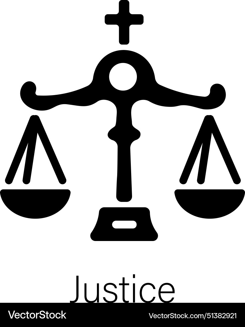 Justice Royalty Free Vector Image - VectorStock