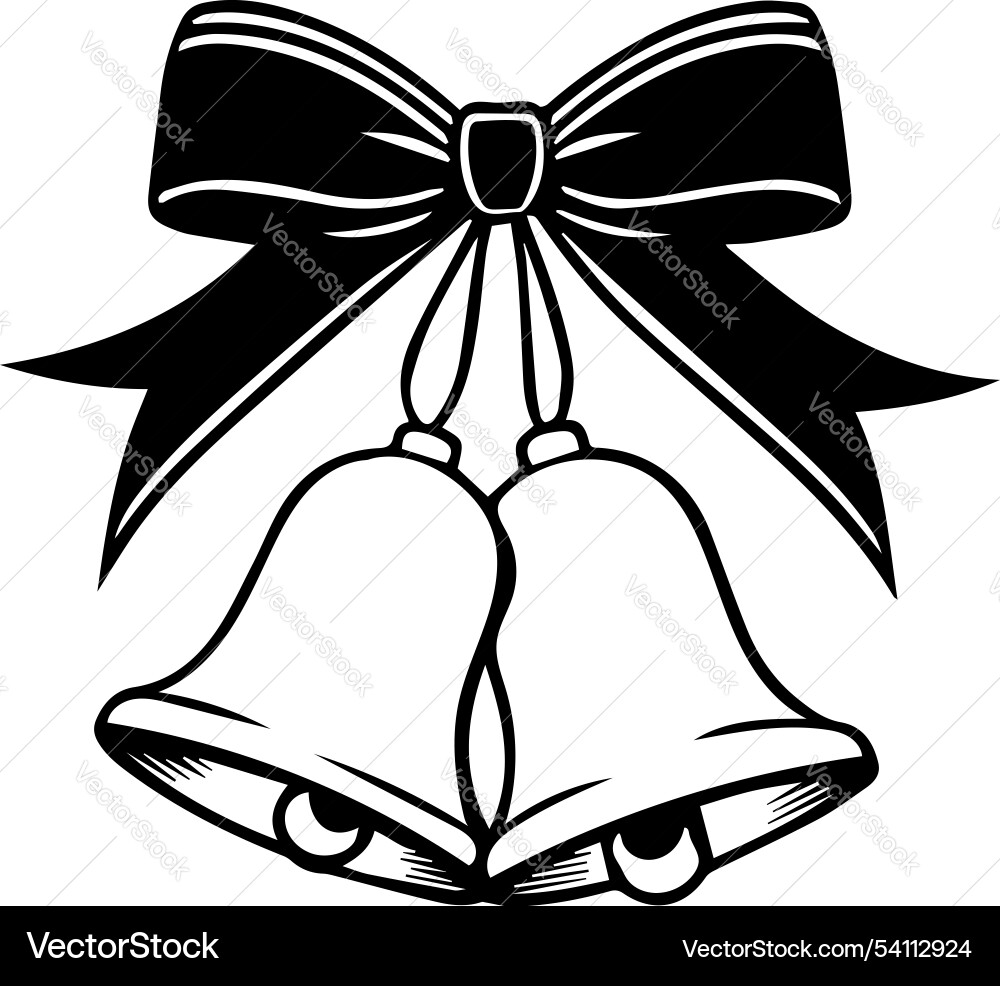 Christmas bell Vector Images & Graphics for Commercial Use | VectorStock