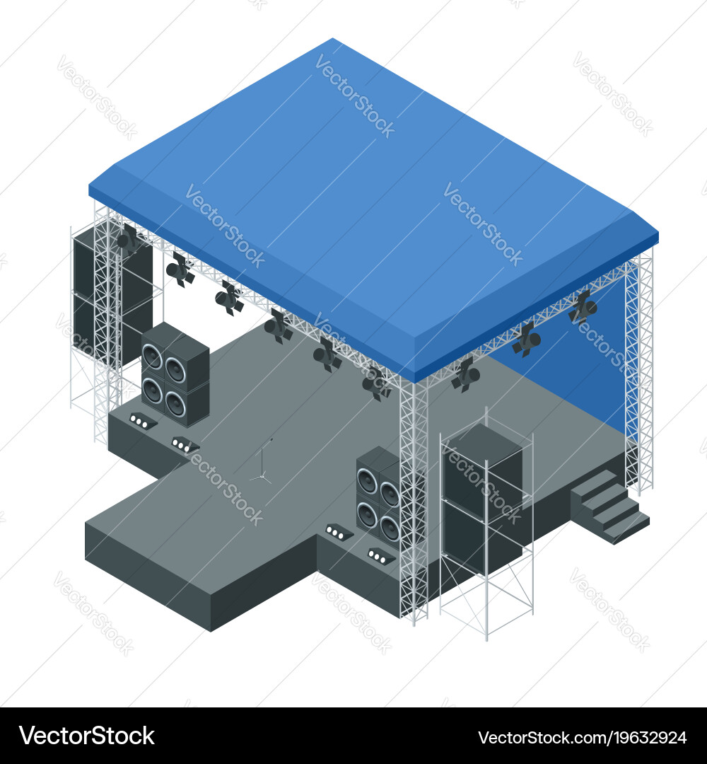 Concert Stage Truss Vector Images (over 240)