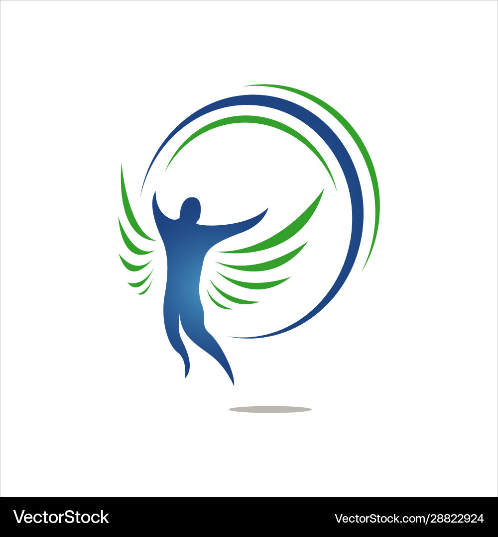 Flying Man Logo