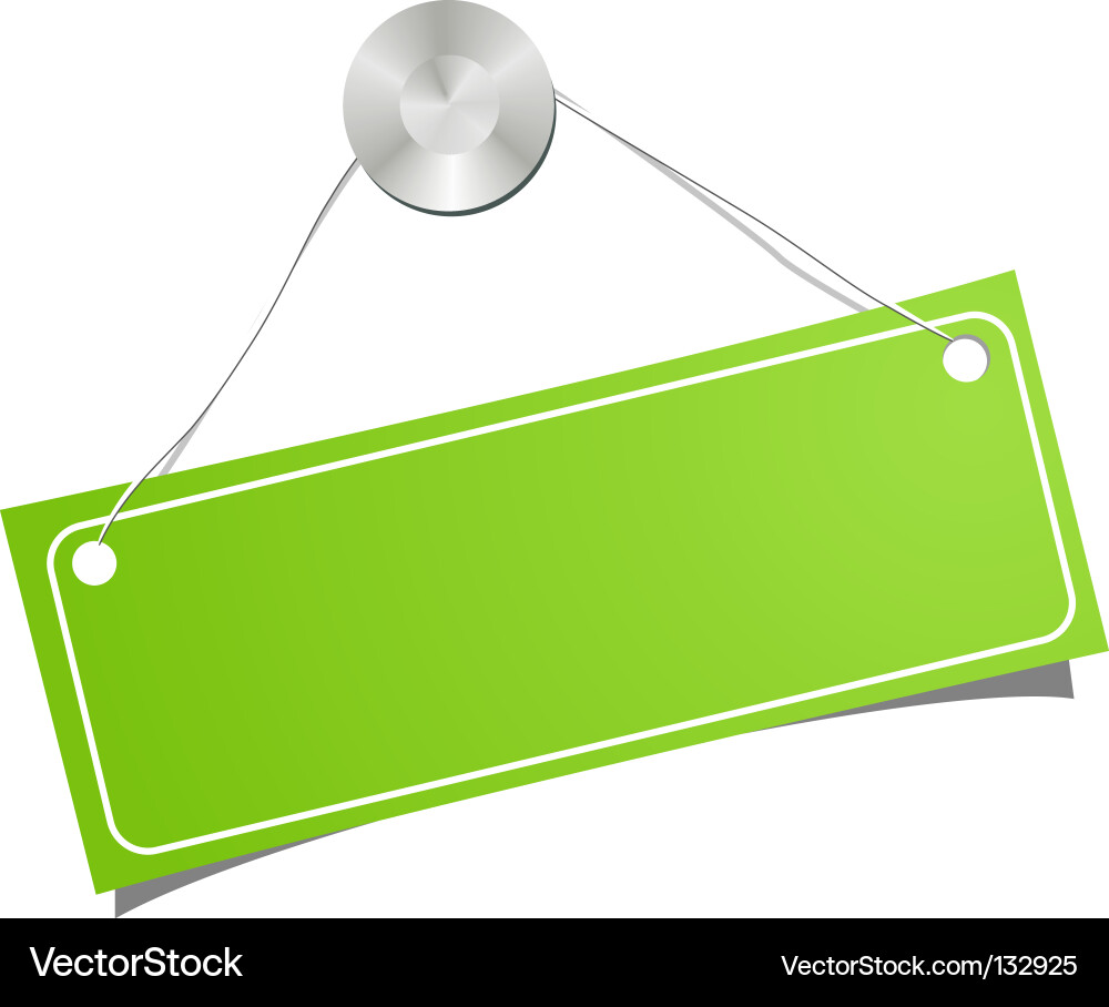 Dangling Price Tag Royalty Free Vector Image - VectorStock
