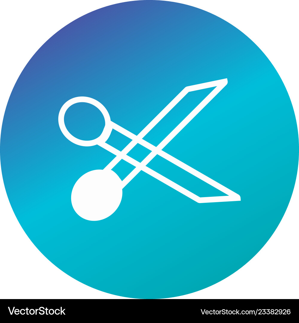 Cut icon Royalty Free Vector Image - VectorStock