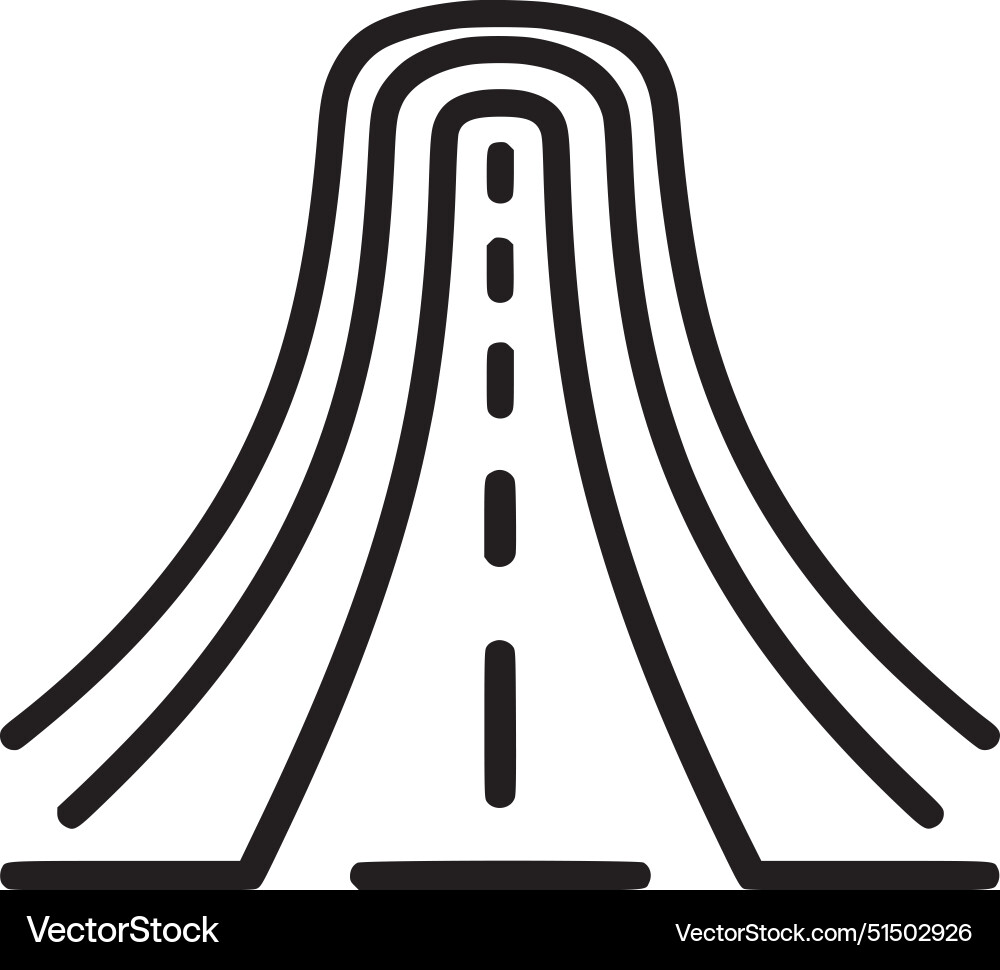 Road icons Royalty Free Vector Image - VectorStock