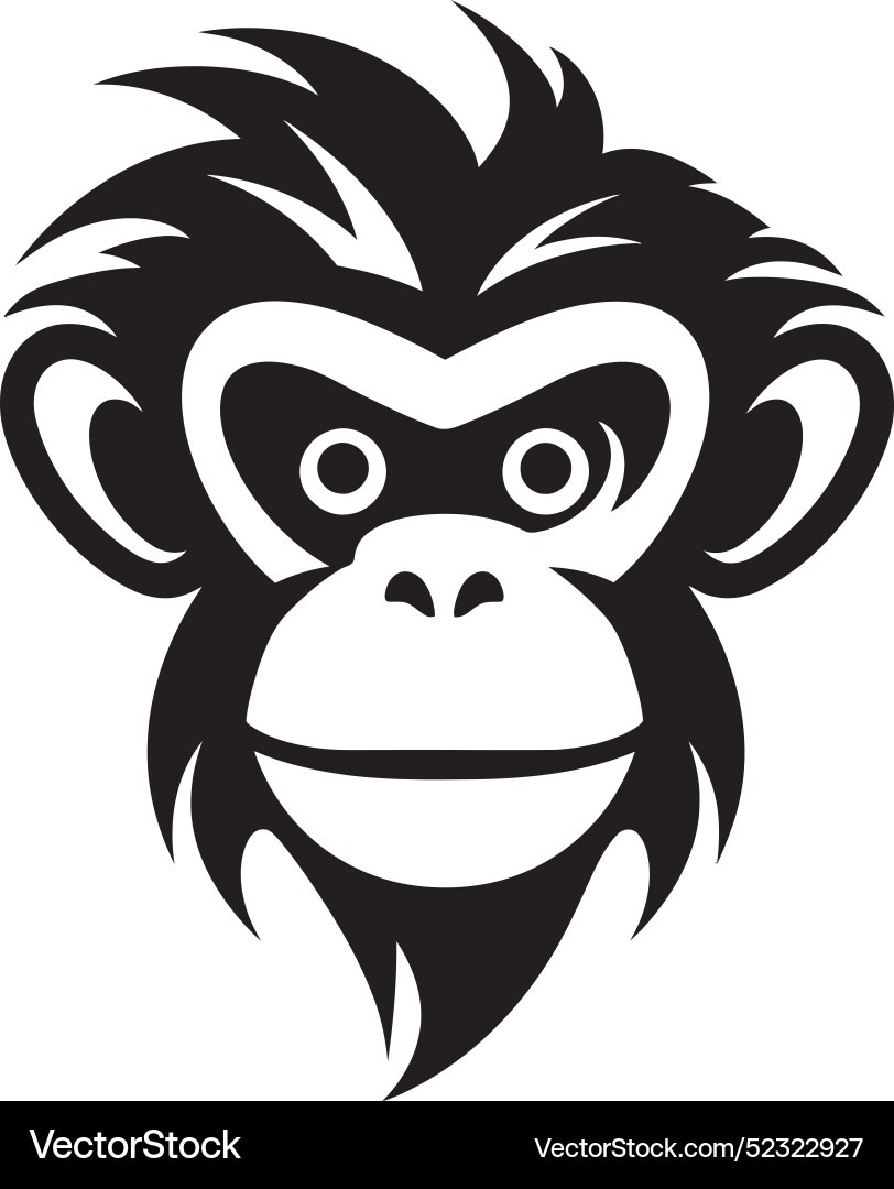 Noir nostalgia primate artshadowed secrets Vector Image