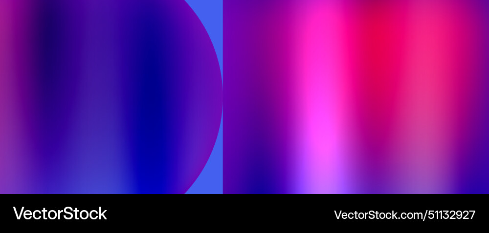 Vibrant purple and blue gradient background Vector Image