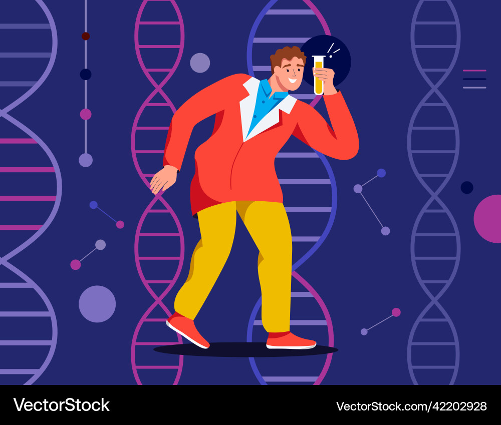 Biotech and science Royalty Free Vector Image - VectorStock