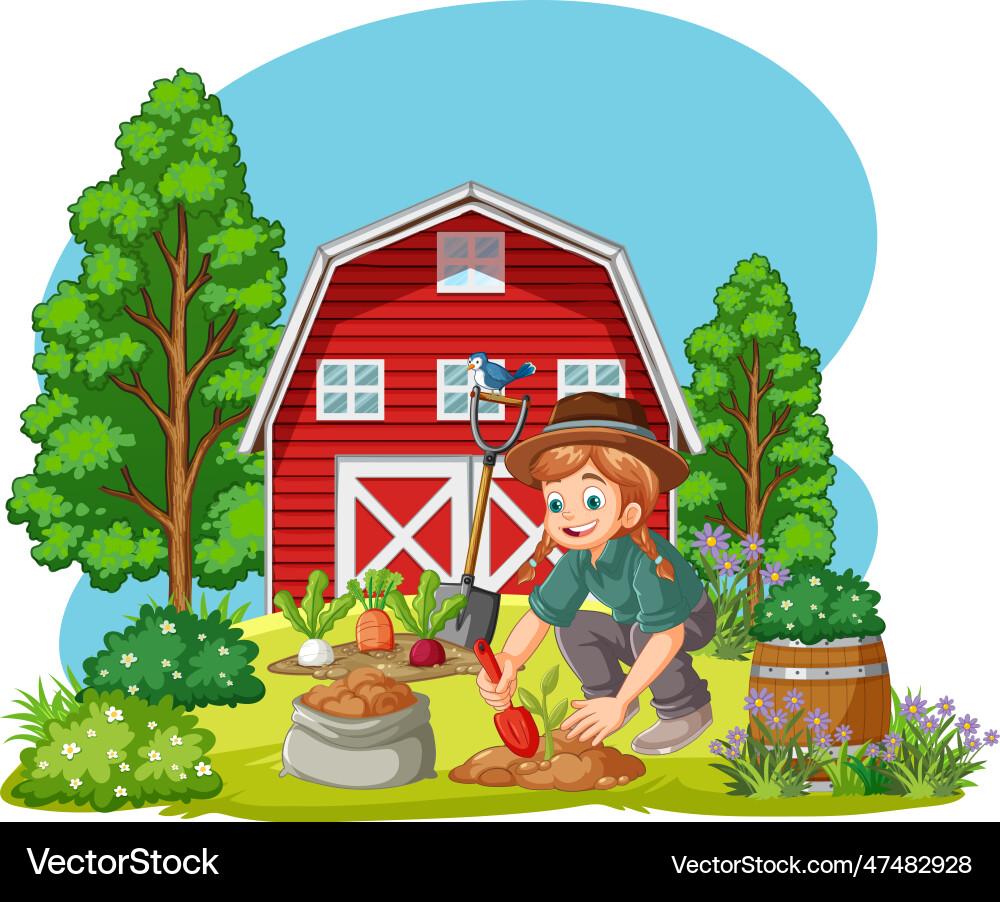 Farm Vegetables Clipart