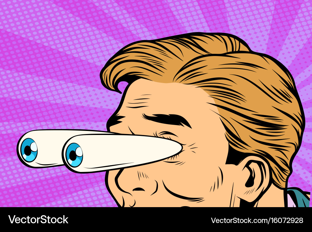 Pop Out Eyes - Shock & Surprise Royalty Free Vector