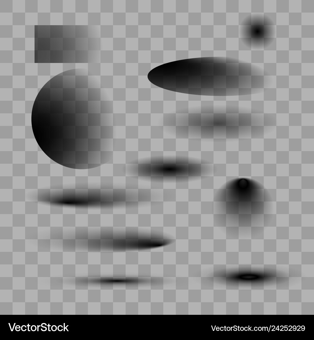 Square shadow effects Royalty Free Vector Image