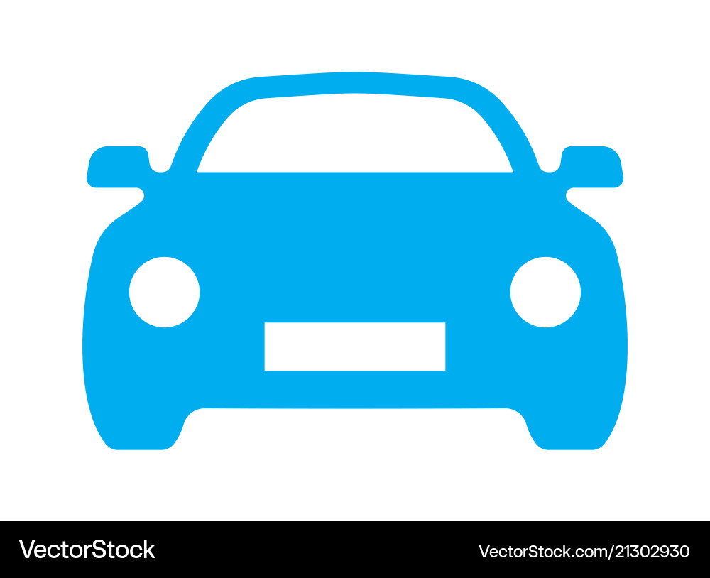 Car outline icon Royalty Free Vector Image - VectorStock