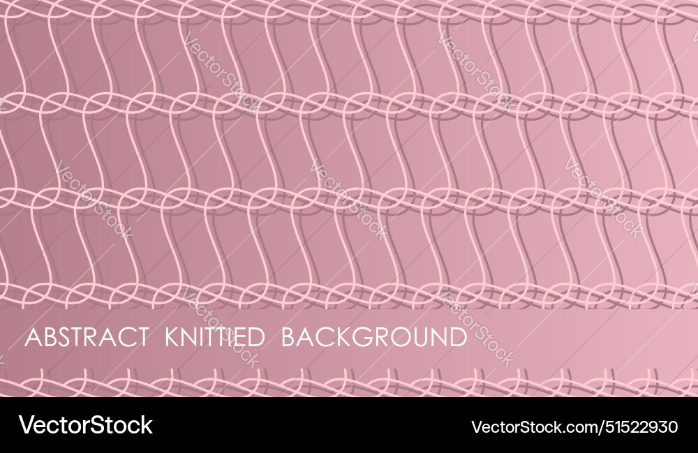 Horizontal fiber pink abstract background Vector Image