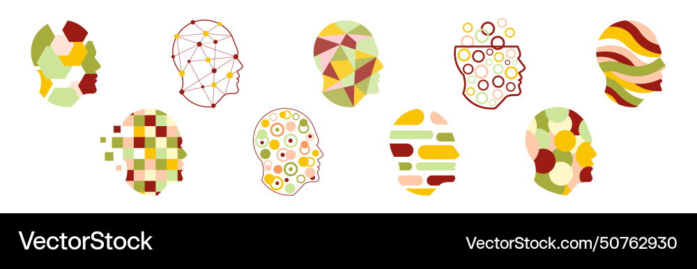 Human head as knowledge and smart solution icon Vector Image